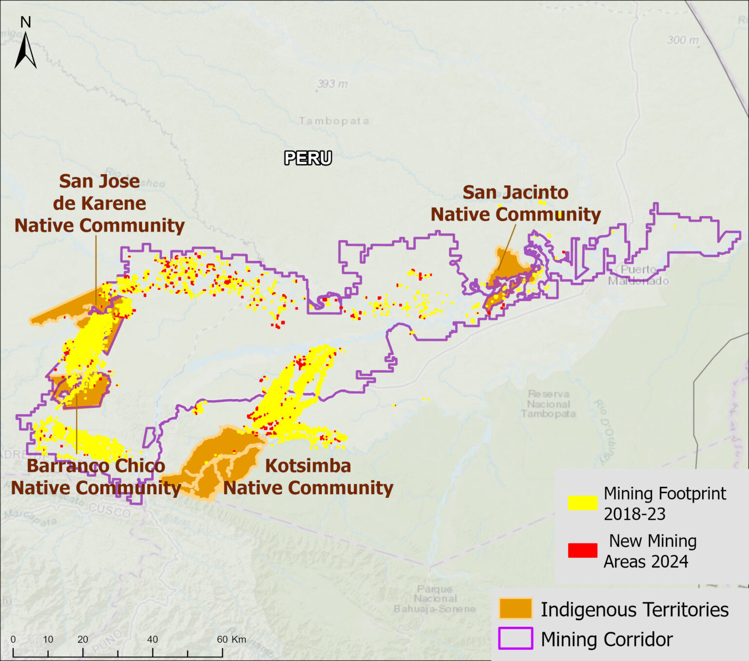 MAAP #226: AI to detect Amazon gold mining deforestation - 2024 update ...