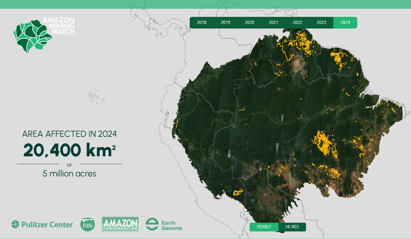 MAAP #226: AI to detect Amazon gold mining deforestation - 2024 update ...