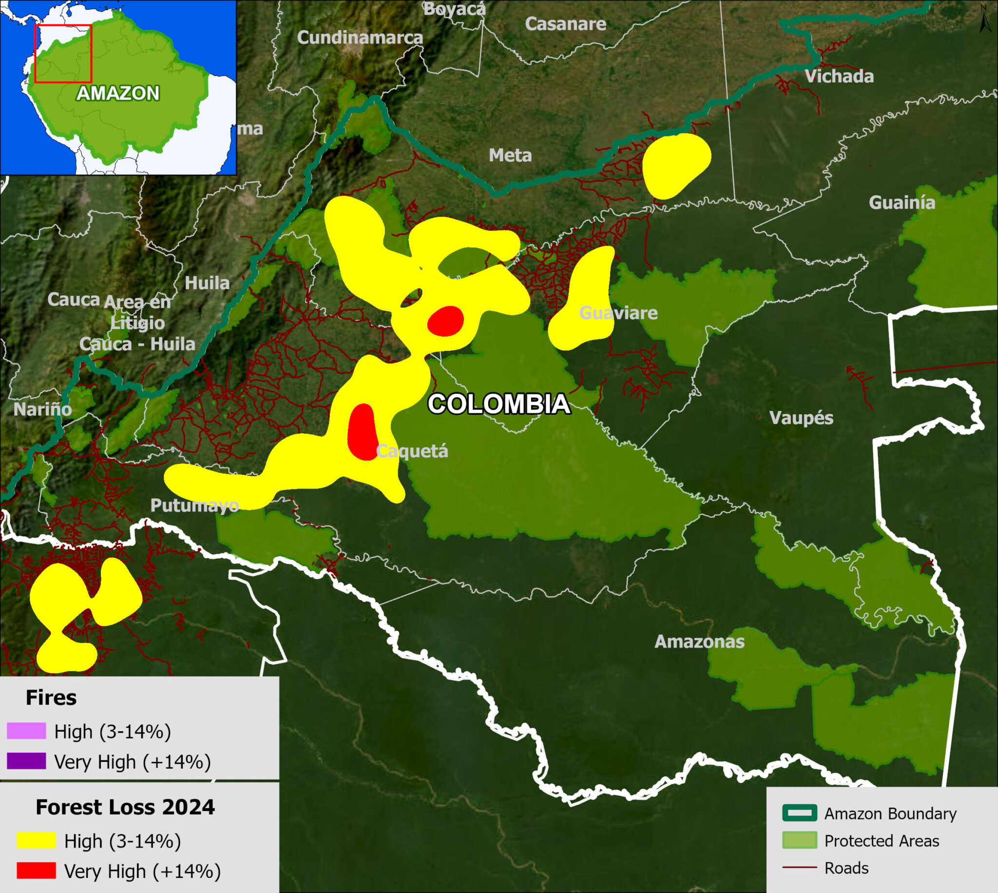 MAAP #229: Amazon Deforestation & Fire Hotspots 2024 - MAAP