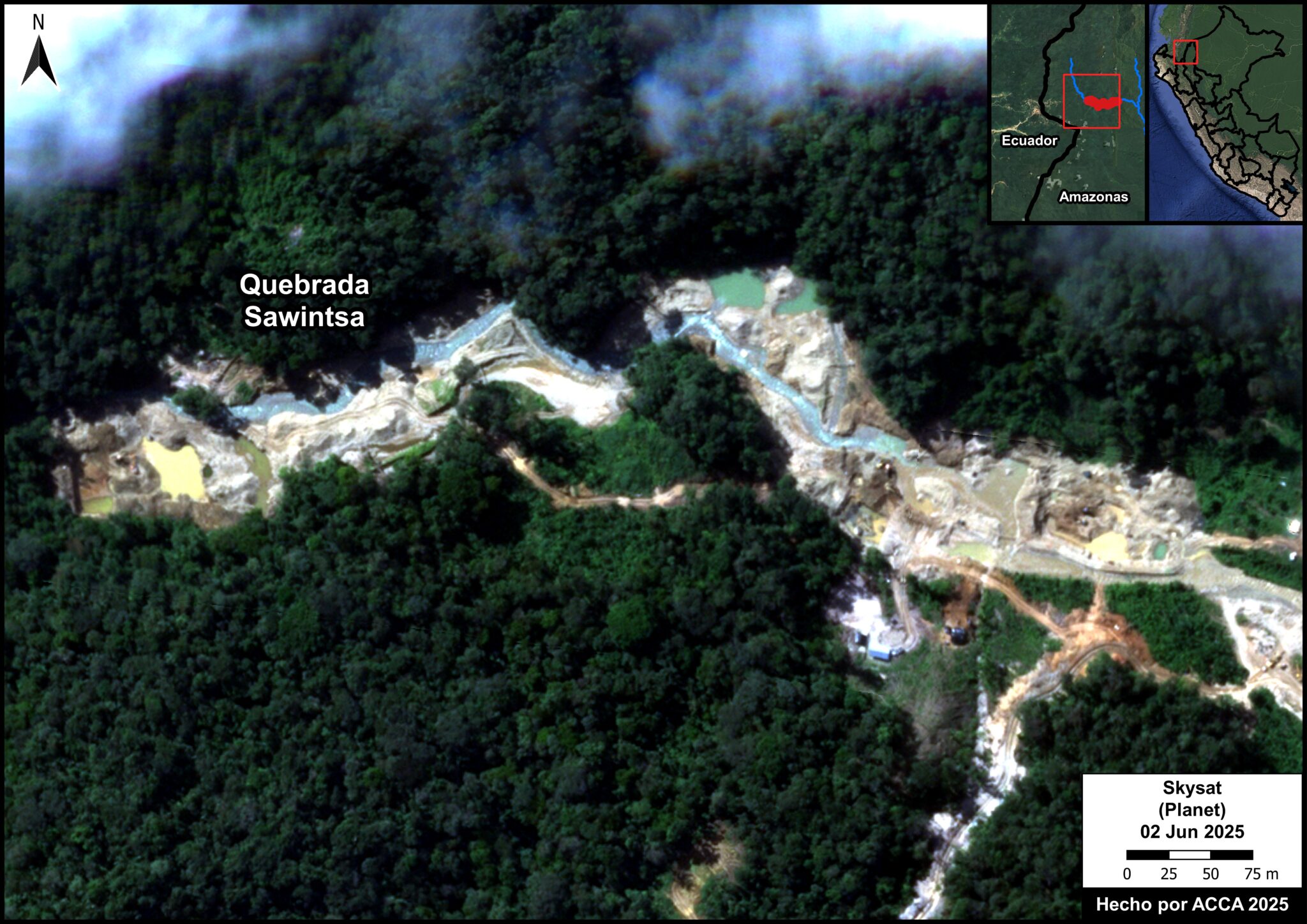 MAAP #233: Current situation of gold mining in the Peruvian Amazon - MAAP