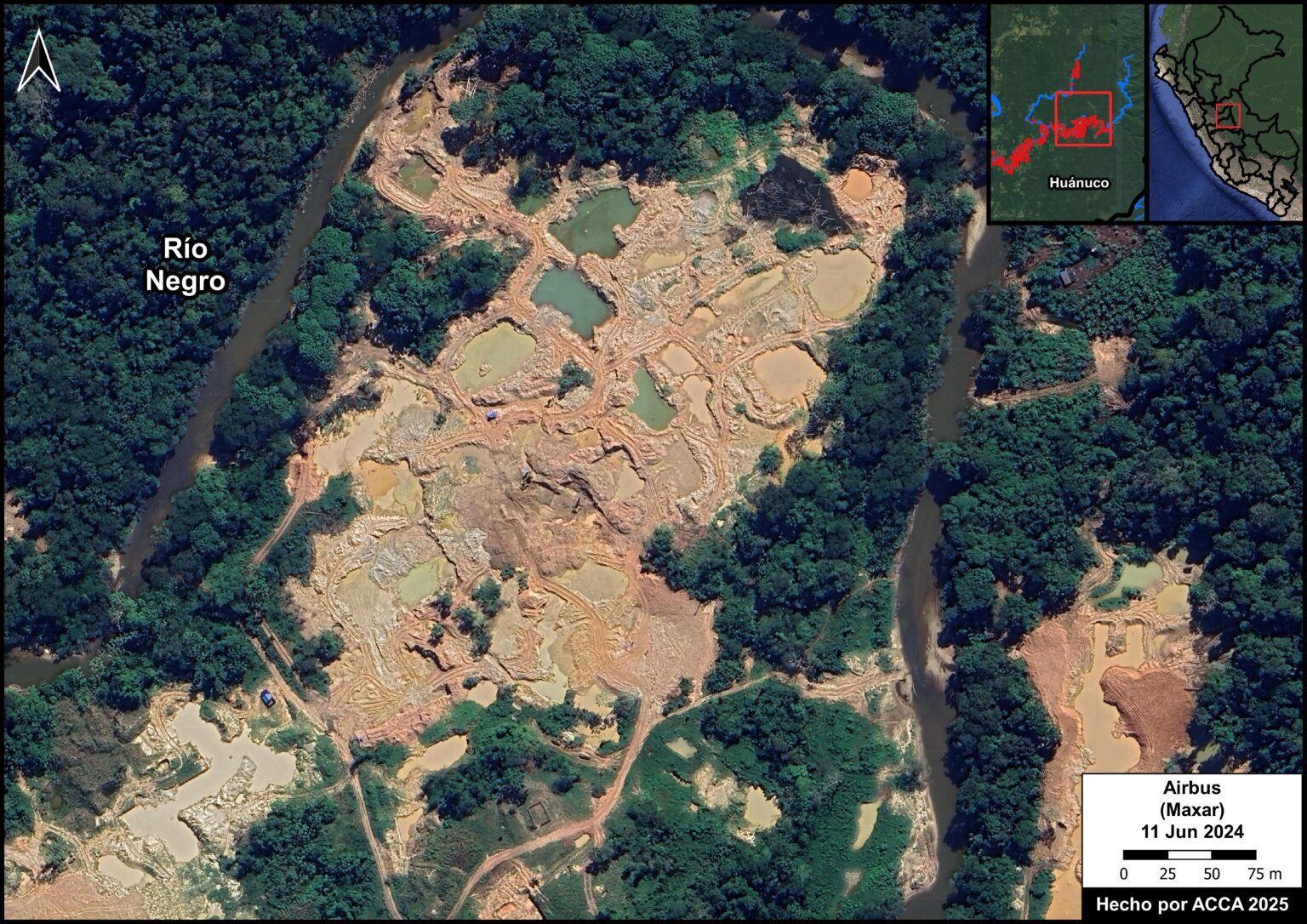 MAAP #233: Current situation of gold mining in the Peruvian Amazon - MAAP