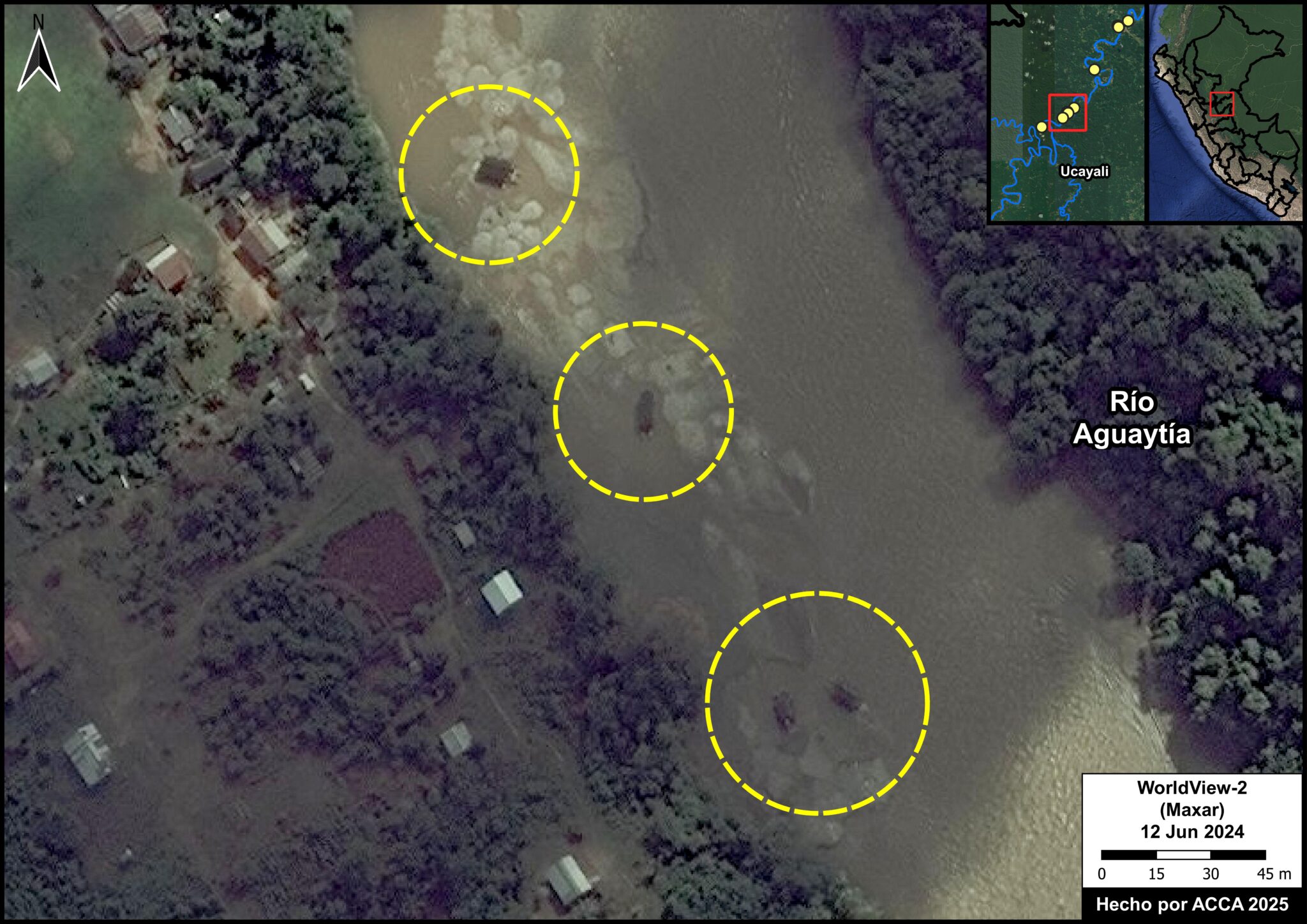 MAAP #233: Current situation of gold mining in the Peruvian Amazon - MAAP