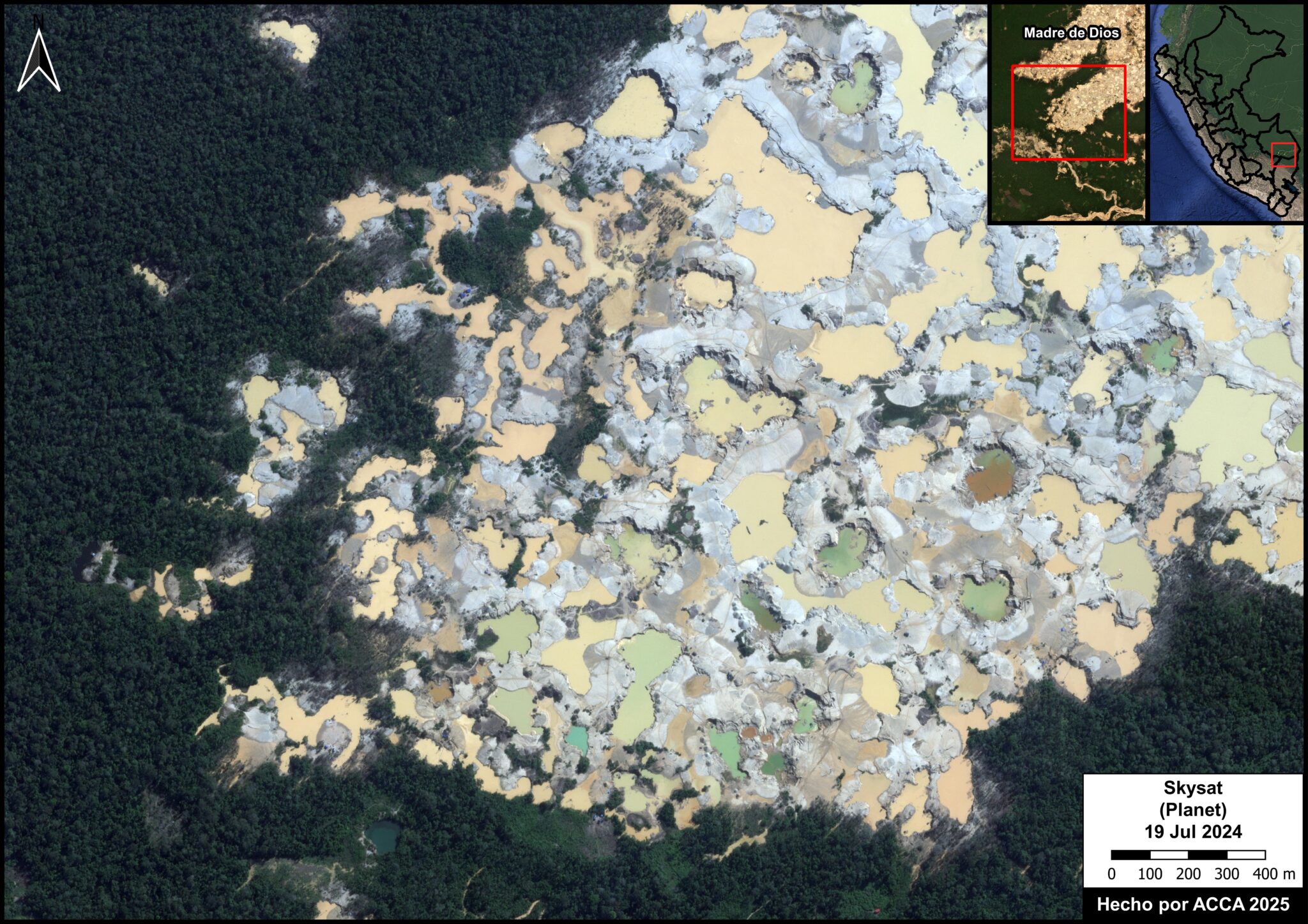 MAAP #233: Current situation of gold mining in the Peruvian Amazon - MAAP