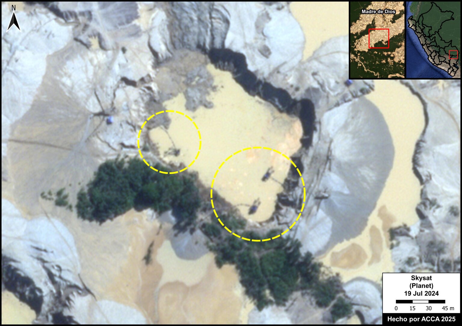 MAAP #233: Current situation of gold mining in the Peruvian Amazon - MAAP