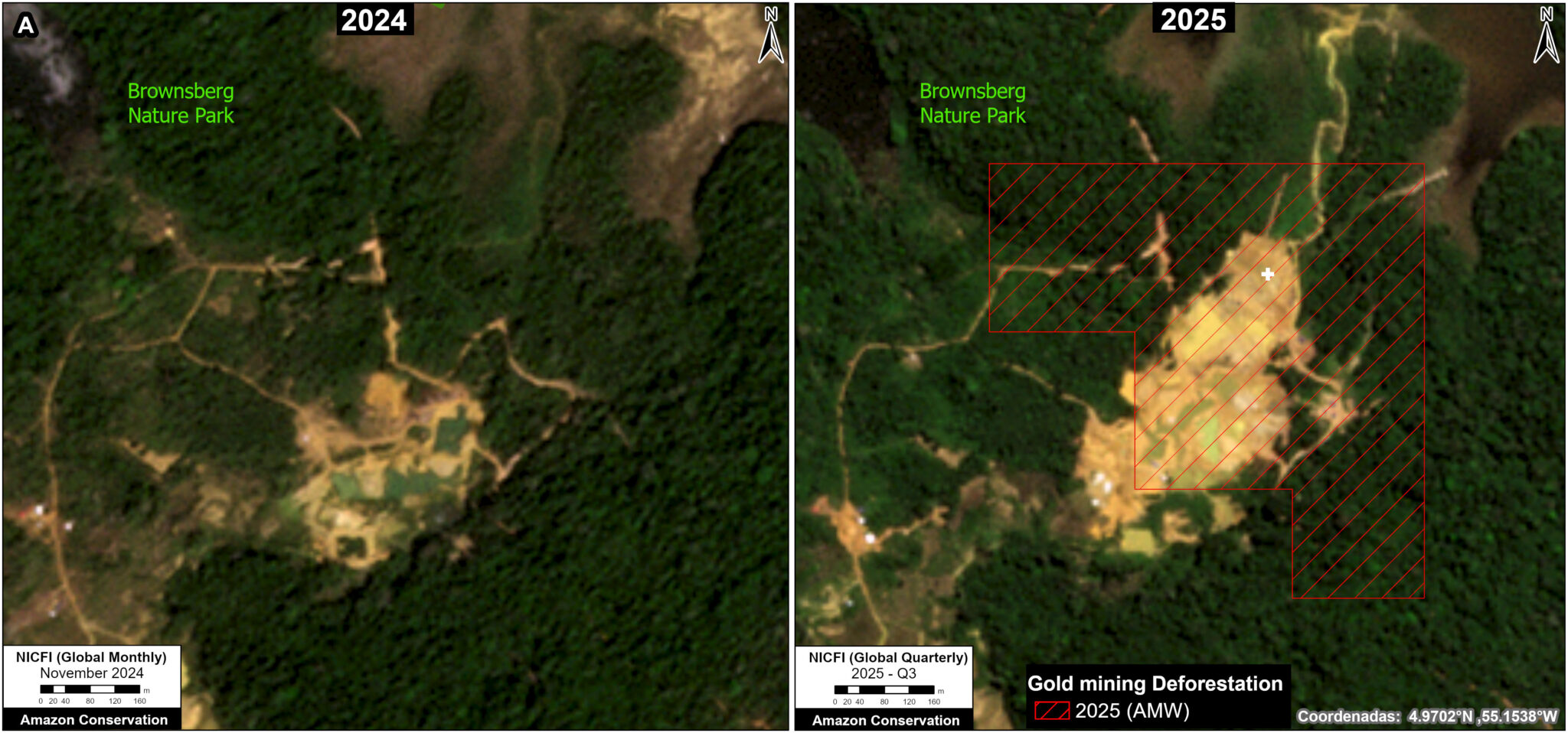 MAAP #237: Gold Mining Deforestation in Suriname: Current State ...